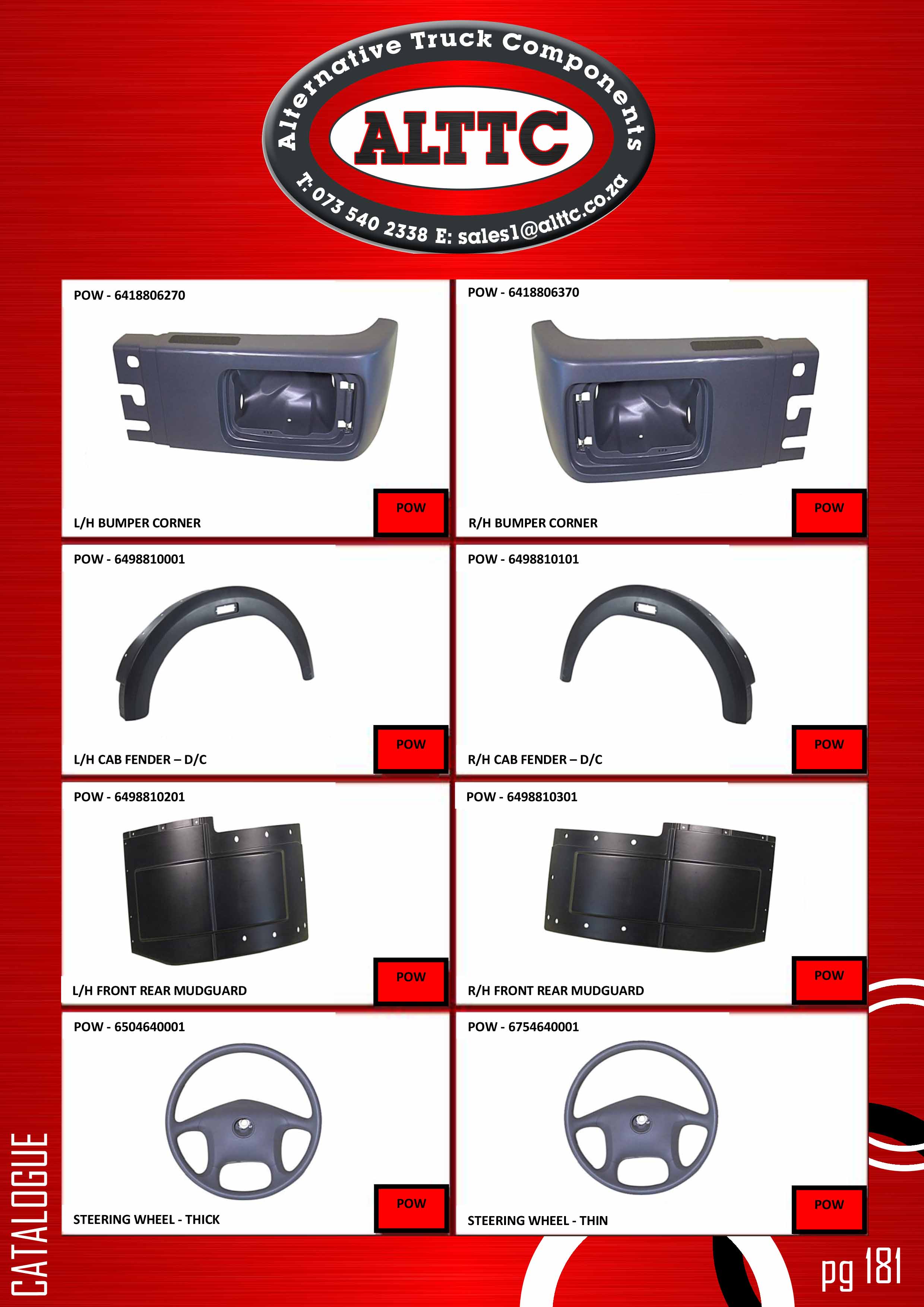 MERCEDES POWERLINER - Alternative Truck Components